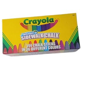 Crayola | Toys | Crayola 44ct Washable Sidewalk Chalk | Poshmark